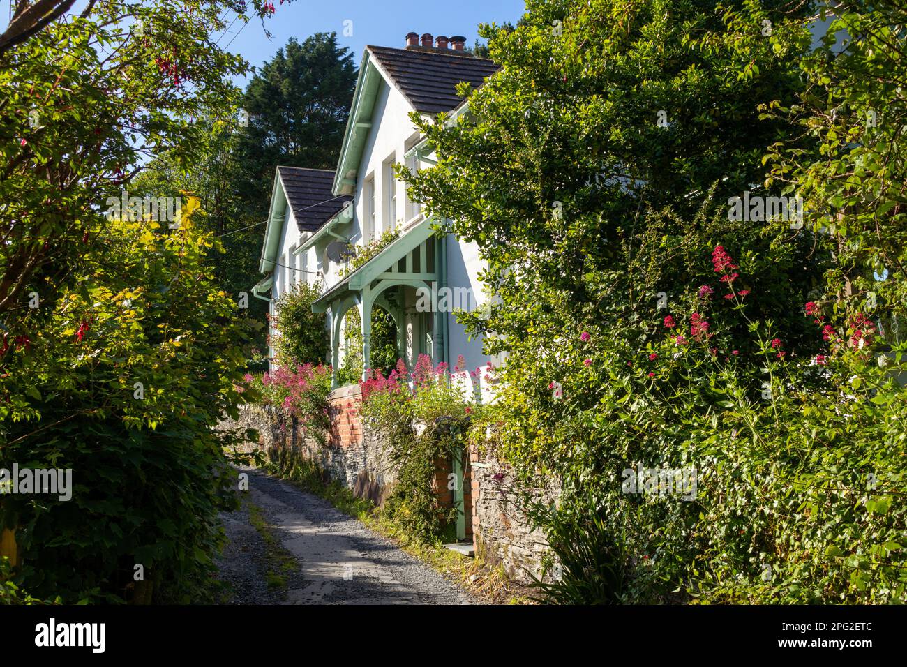 House near Lee Bay, Ilfracombe, North Devon, UK Stock Photo - Alamy