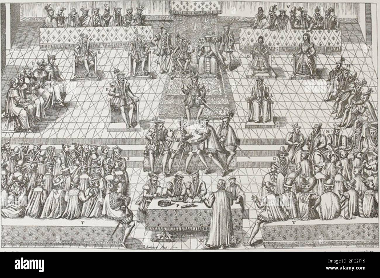 The Estates General of 1560-1 Stock Photo - Alamy