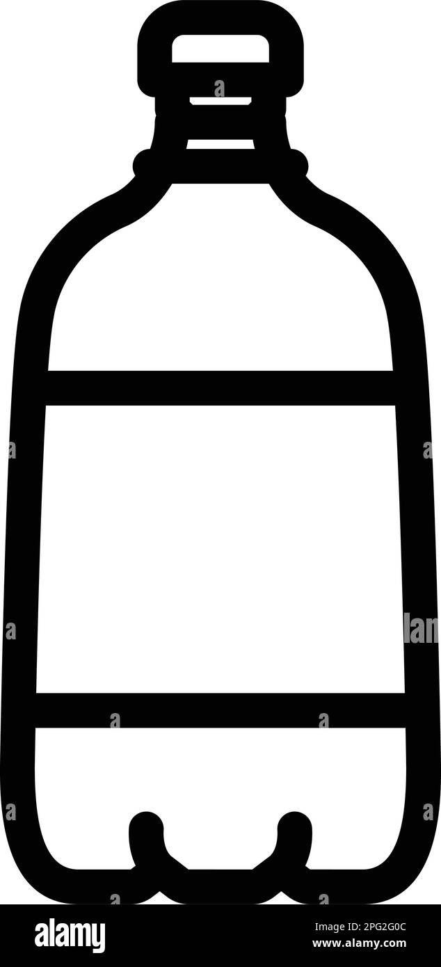 Plastic Bottle Clip Art Black And White
