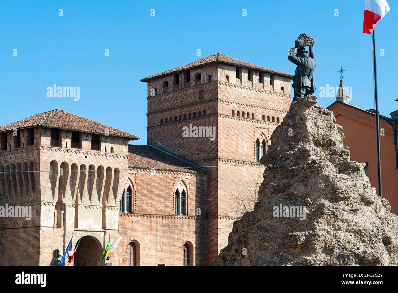 Visconteo castle hi-res stock photography and images - Alamy