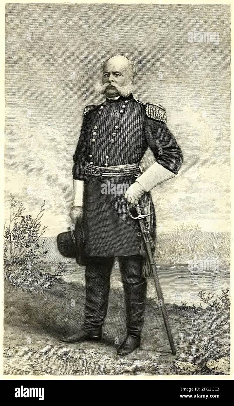 Ambrose Everett Burnside Stock Photo - Alamy