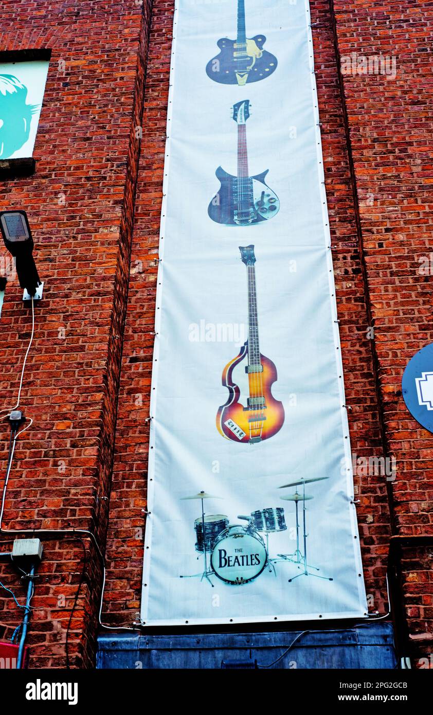 Beatles Museum, Mathew Street, Liverpool, England Stock Photo - Alamy