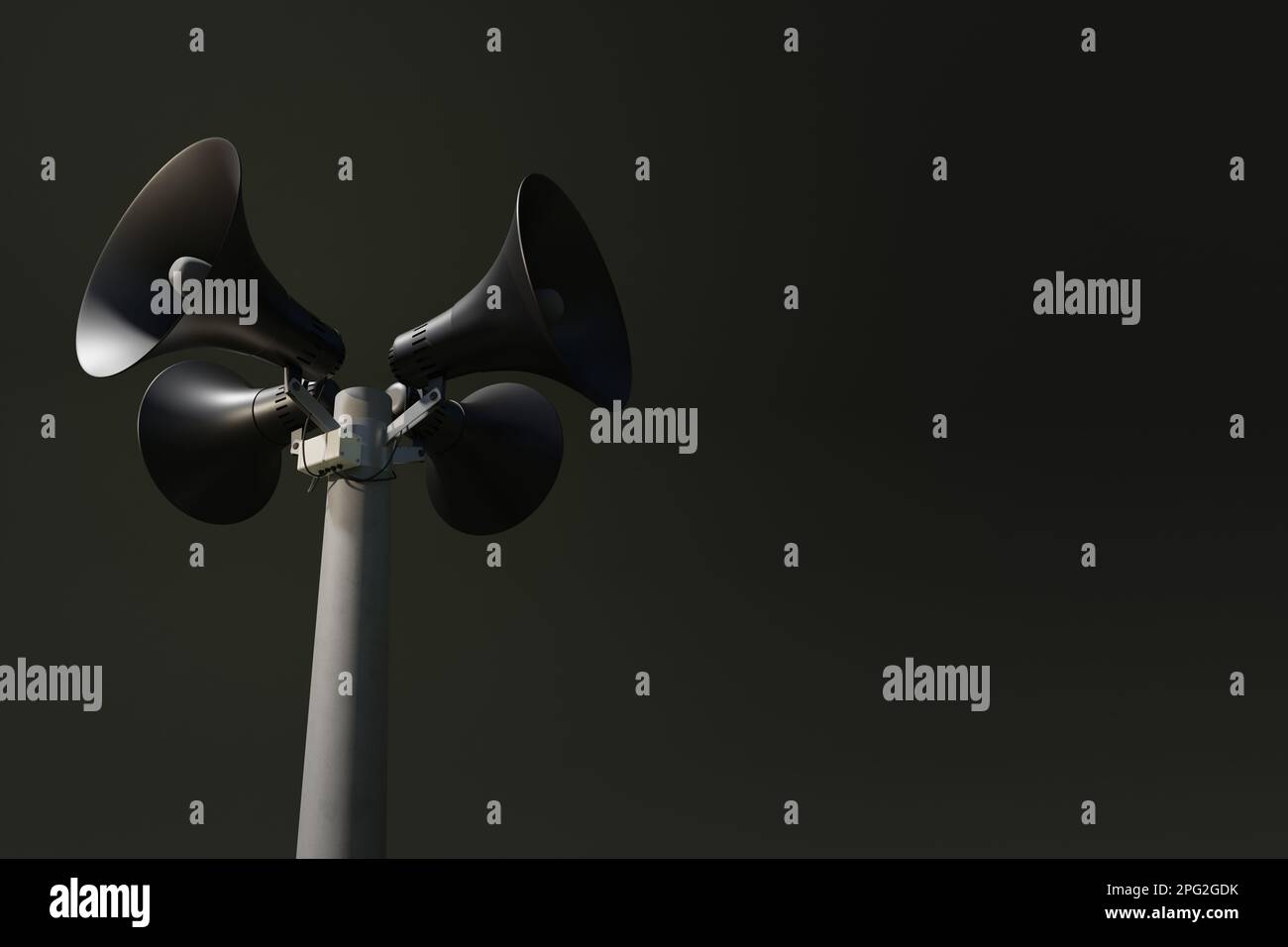 Public address loudspeakers hi-res stock photography and images - Alamy