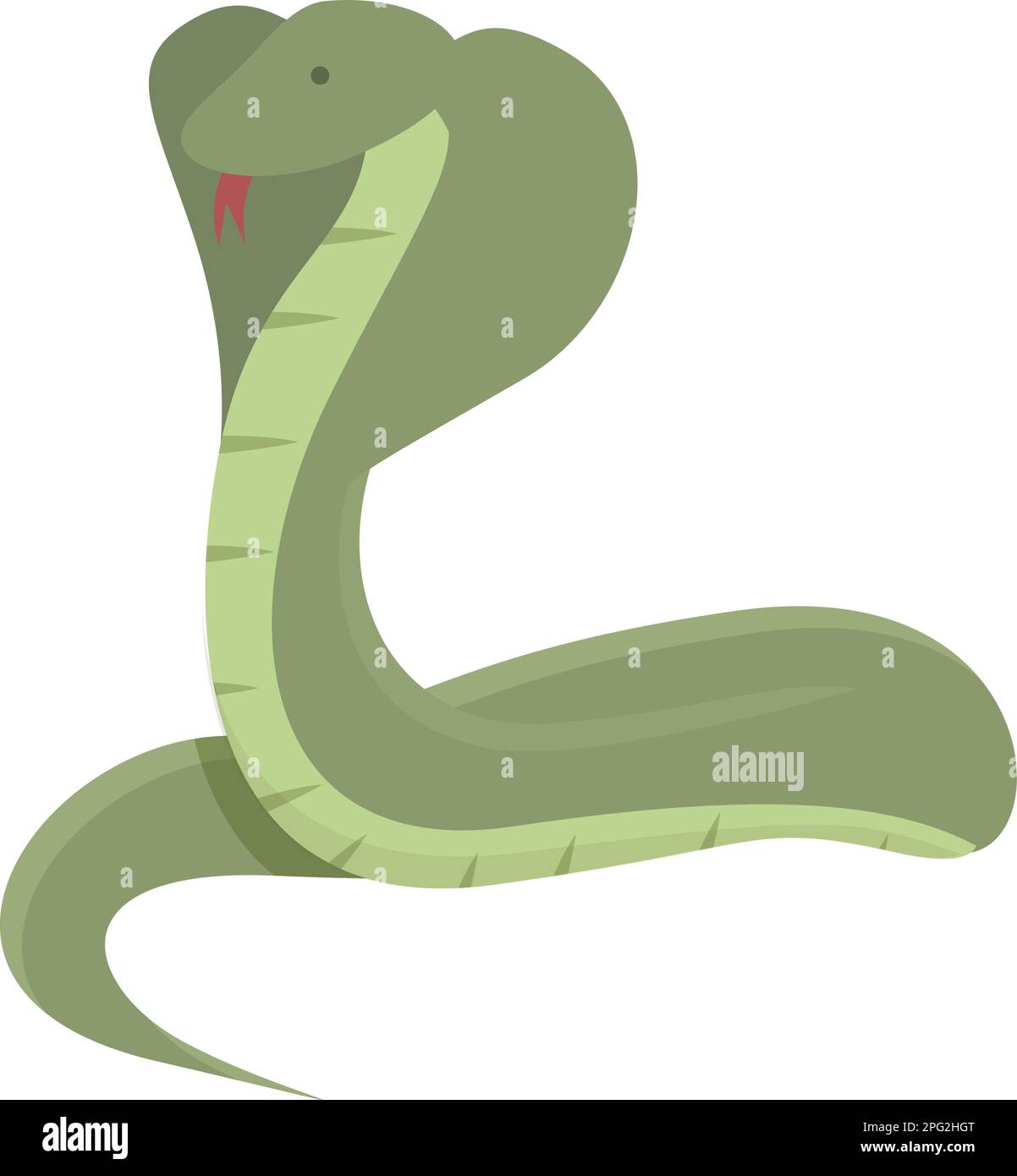 King cobra icon cartoon vector. Snake head. Venom mascot Stock Vector ...