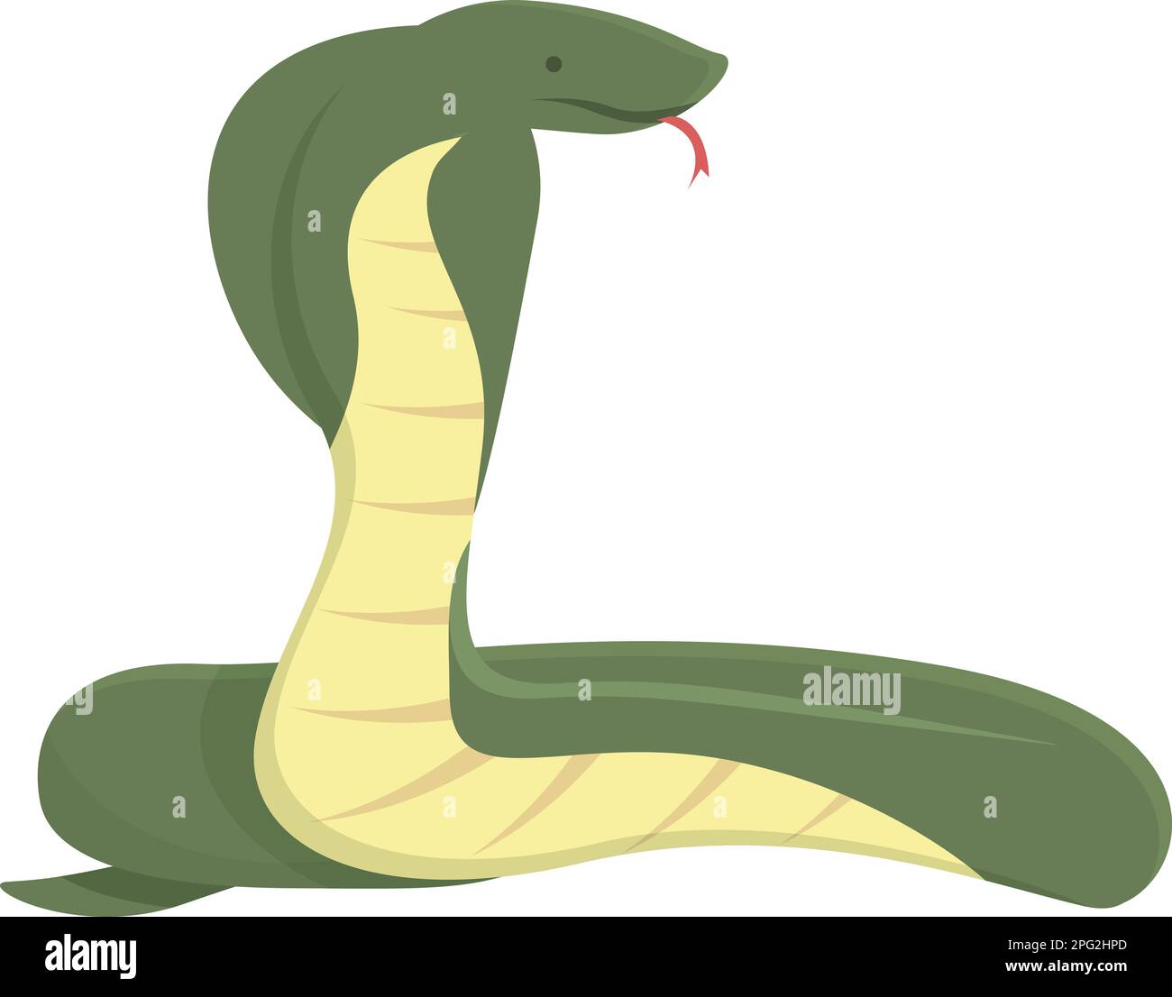 Serpent snake icon cartoon vector. Cobra head. Venom character Stock ...