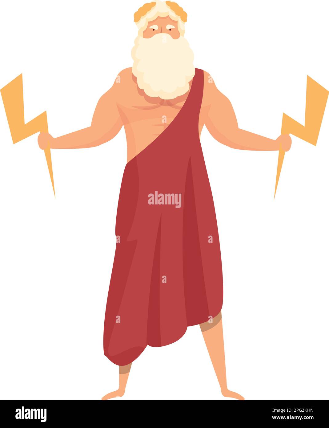 Zeus icon cartoon vector. Greek god. Ancient greece Stock Vector Image & Art - Alamy