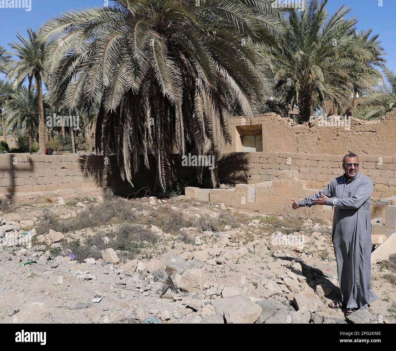 Haditha. 7th Mar, 2023. Khalid Salman Rasif recalls how U.S. soldiers ...