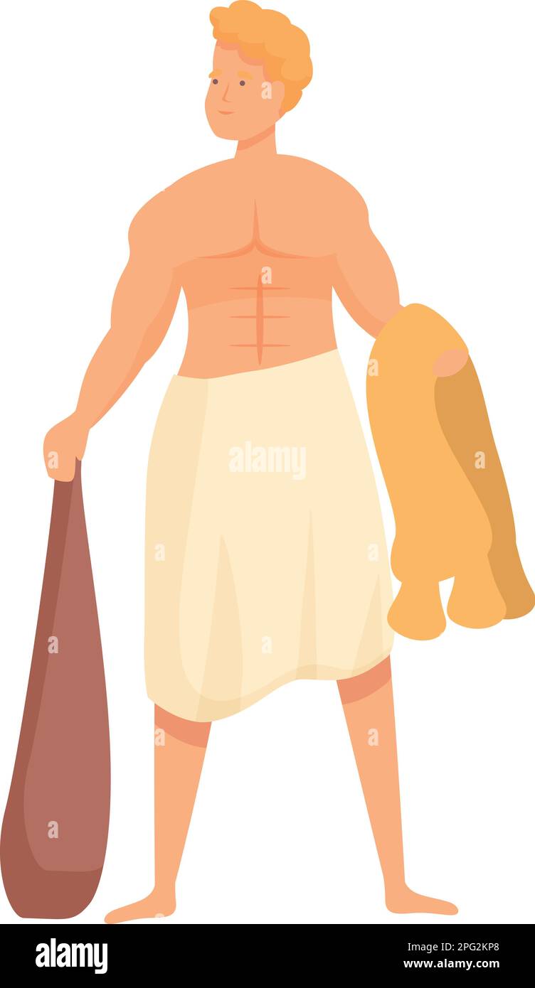 Achilles icon cartoon vector. Greek god. Legend mountain Stock Vector ...