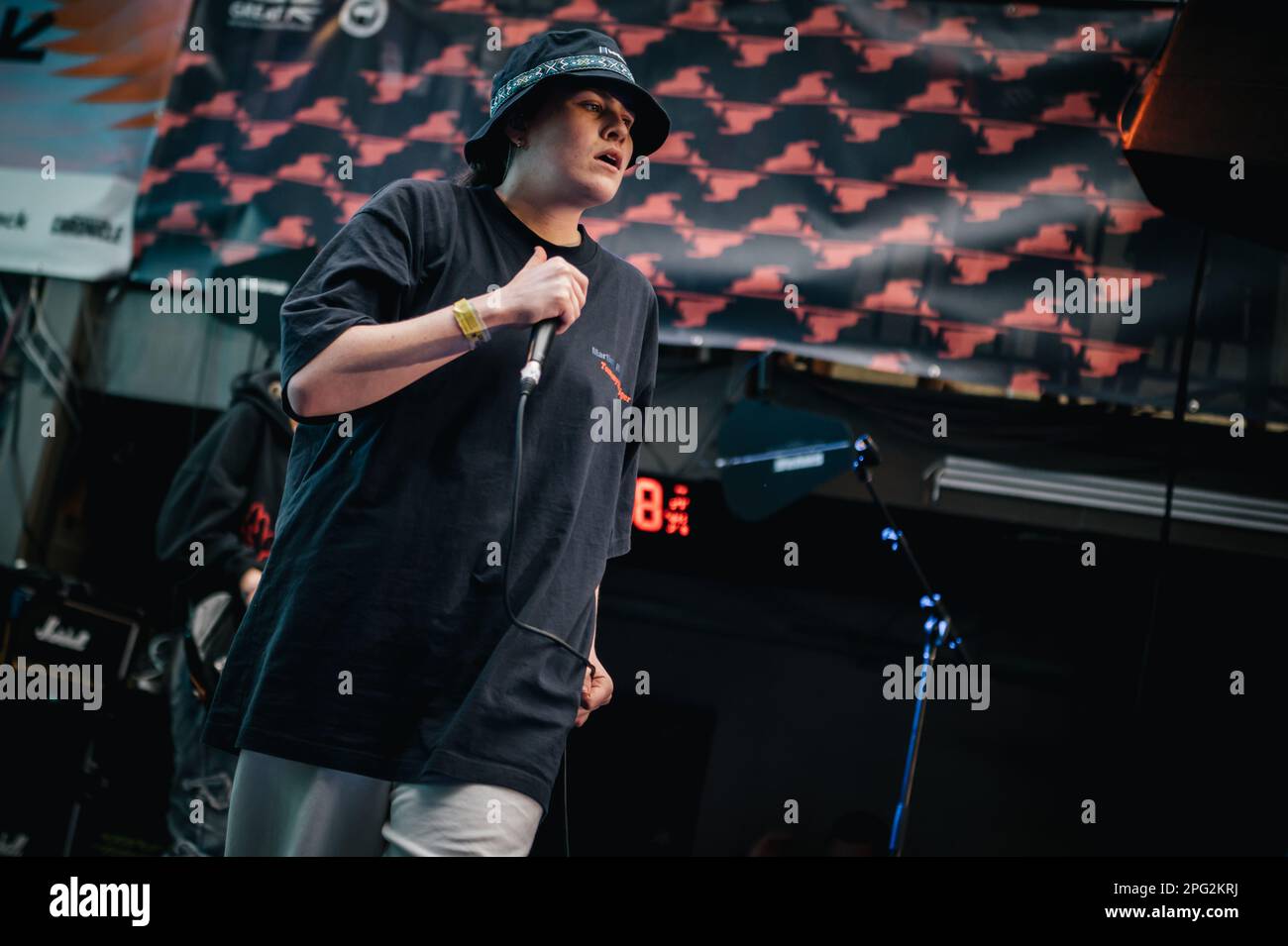 18th March 2023 - Venbee performs at the British Music Embassy during ...