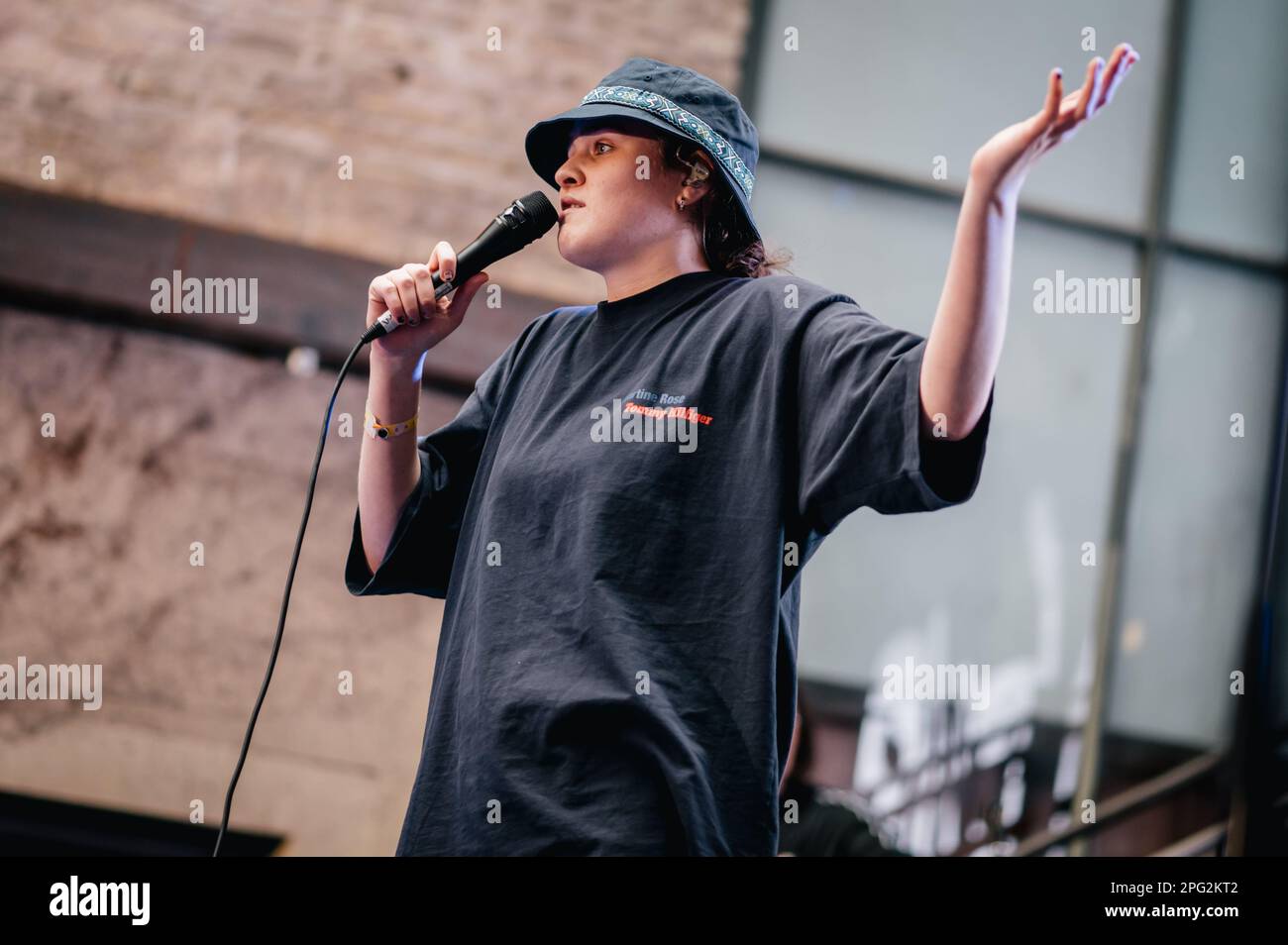 18th March 2023 - Venbee performs at the British Music Embassy during ...