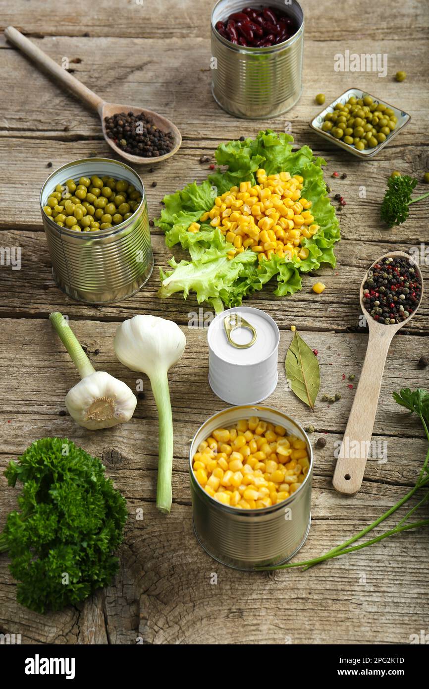 Tinned peas meat hi-res stock photography and images - Alamy