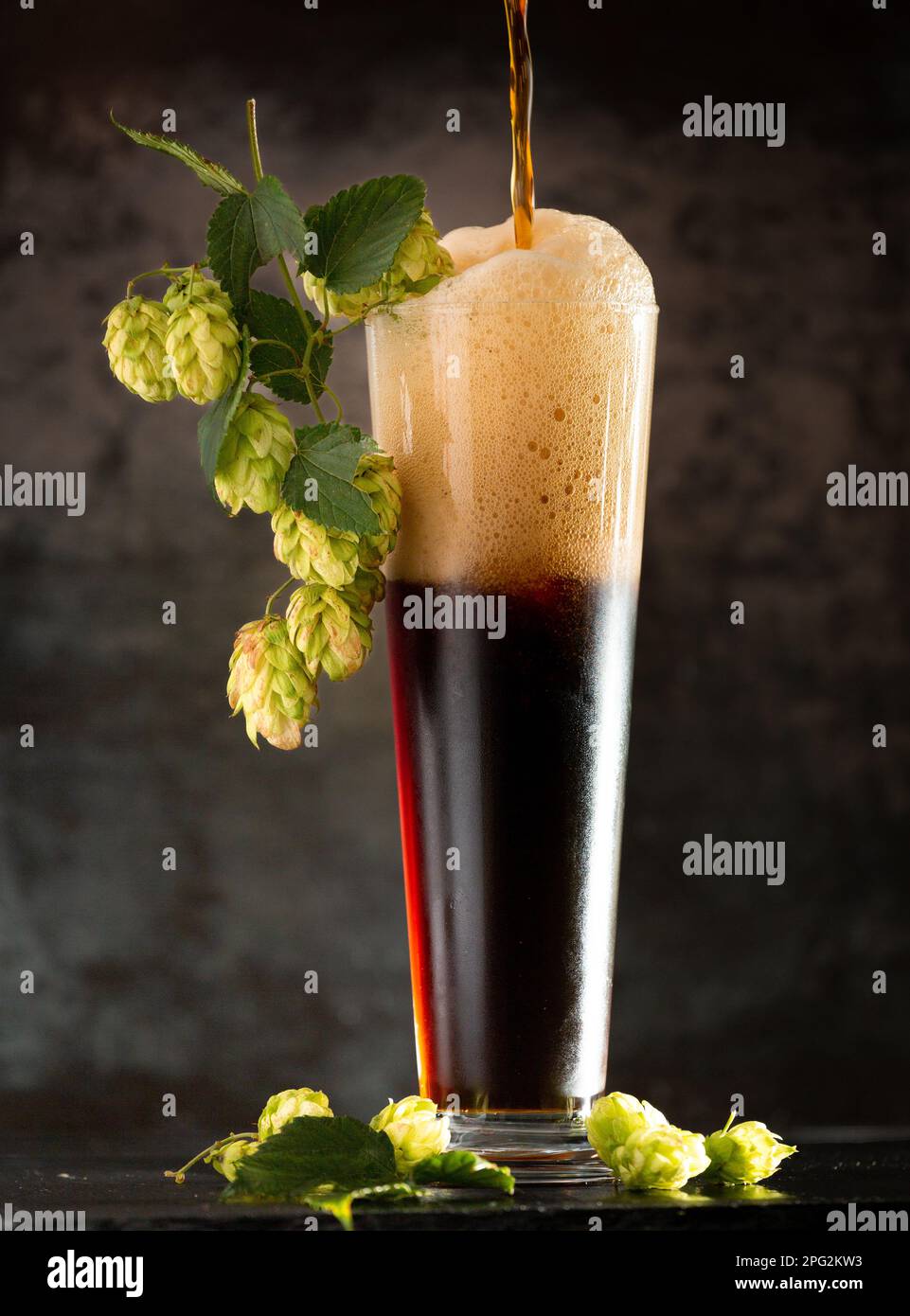 Beer mug on wooden hi-res stock photography and images - Alamy