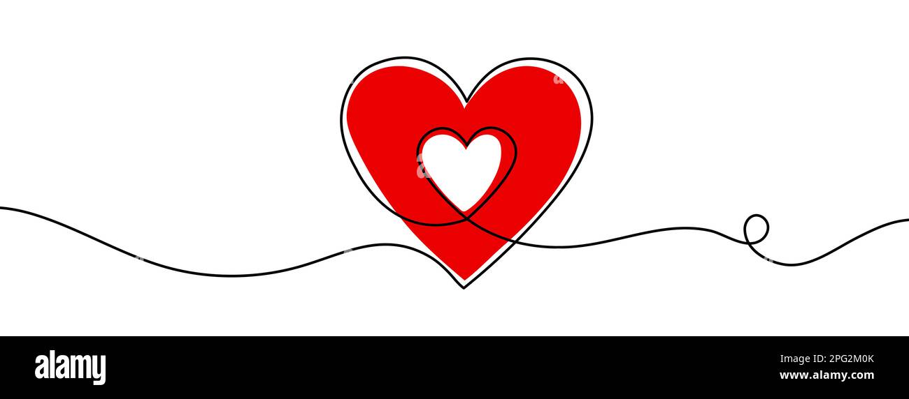 Heart Line Drawing Clip Art