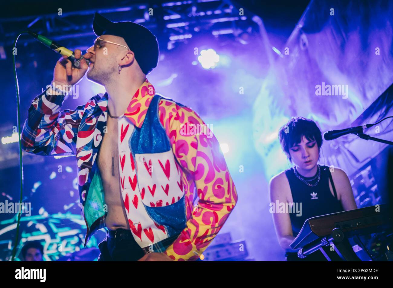 18th March 2023 - Glasgow band Vlure perform at the British Music ...