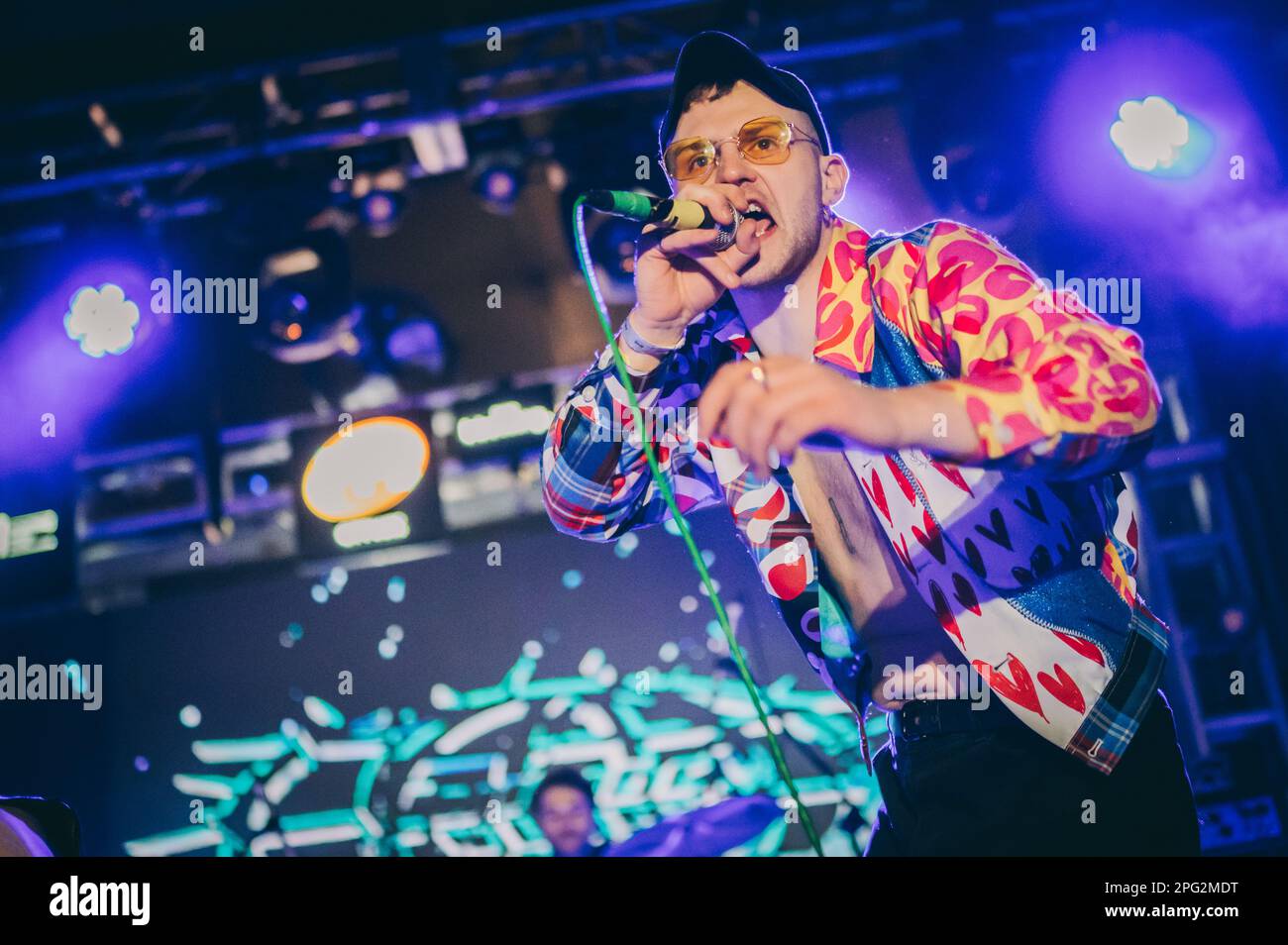 18th March 2023 - Glasgow band Vlure perform at the British Music ...