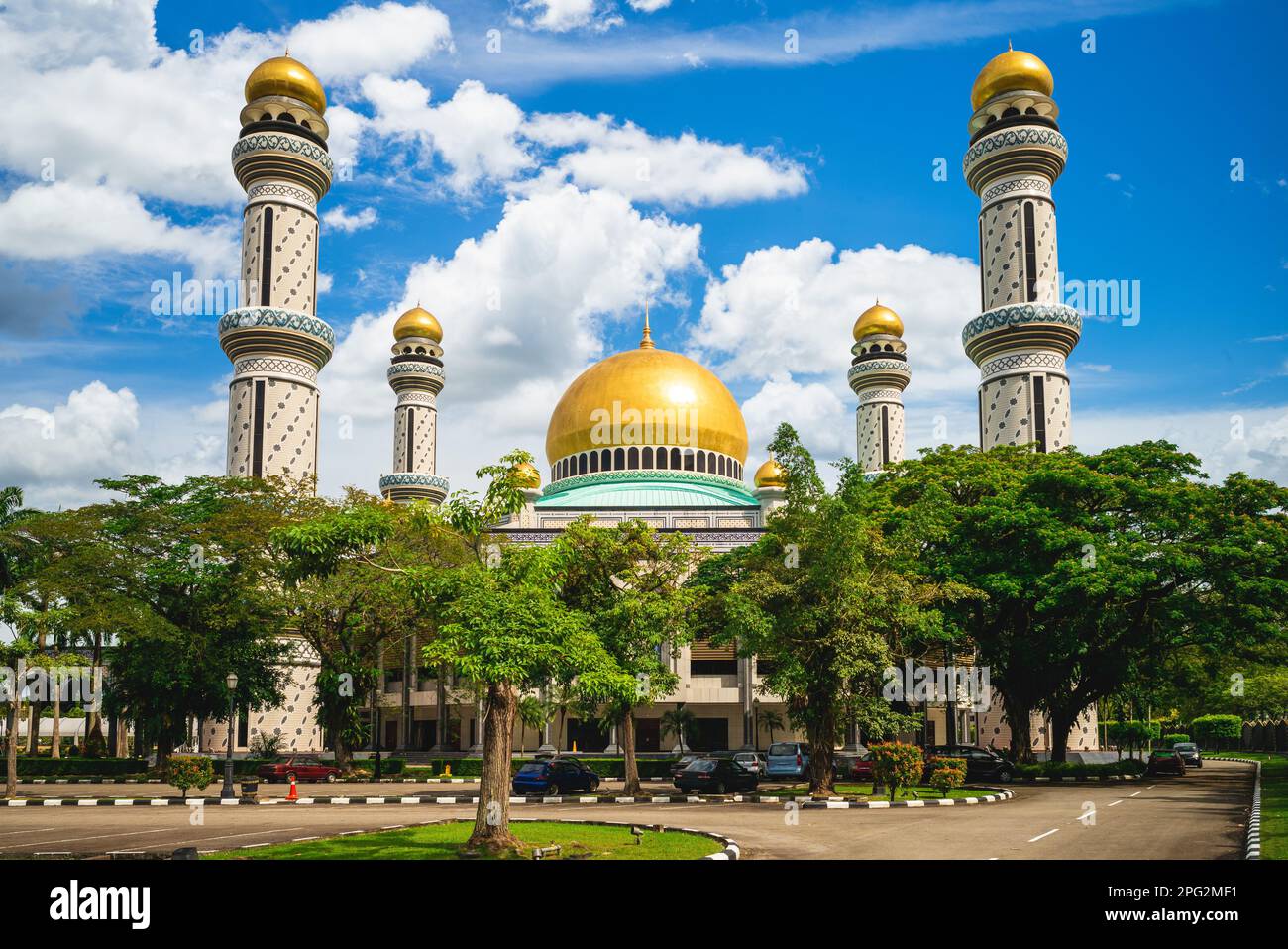 Jame Asr Hassanil Bolkiah Mosque in bandar seri begawan, brunei Stock ...