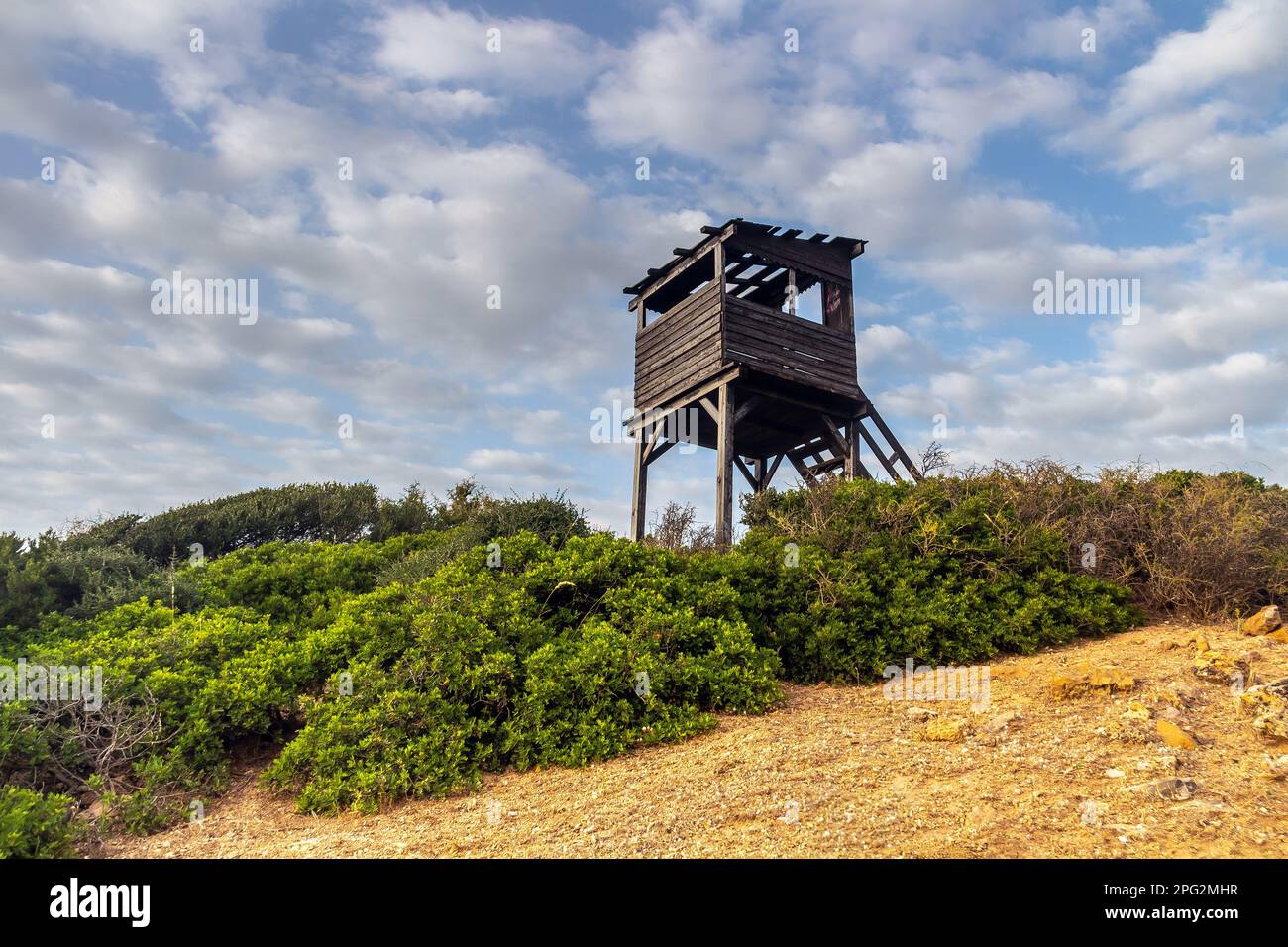 A Picturesque Rural Landscape in Ichkeul, Tunisia, with an Impressive ...