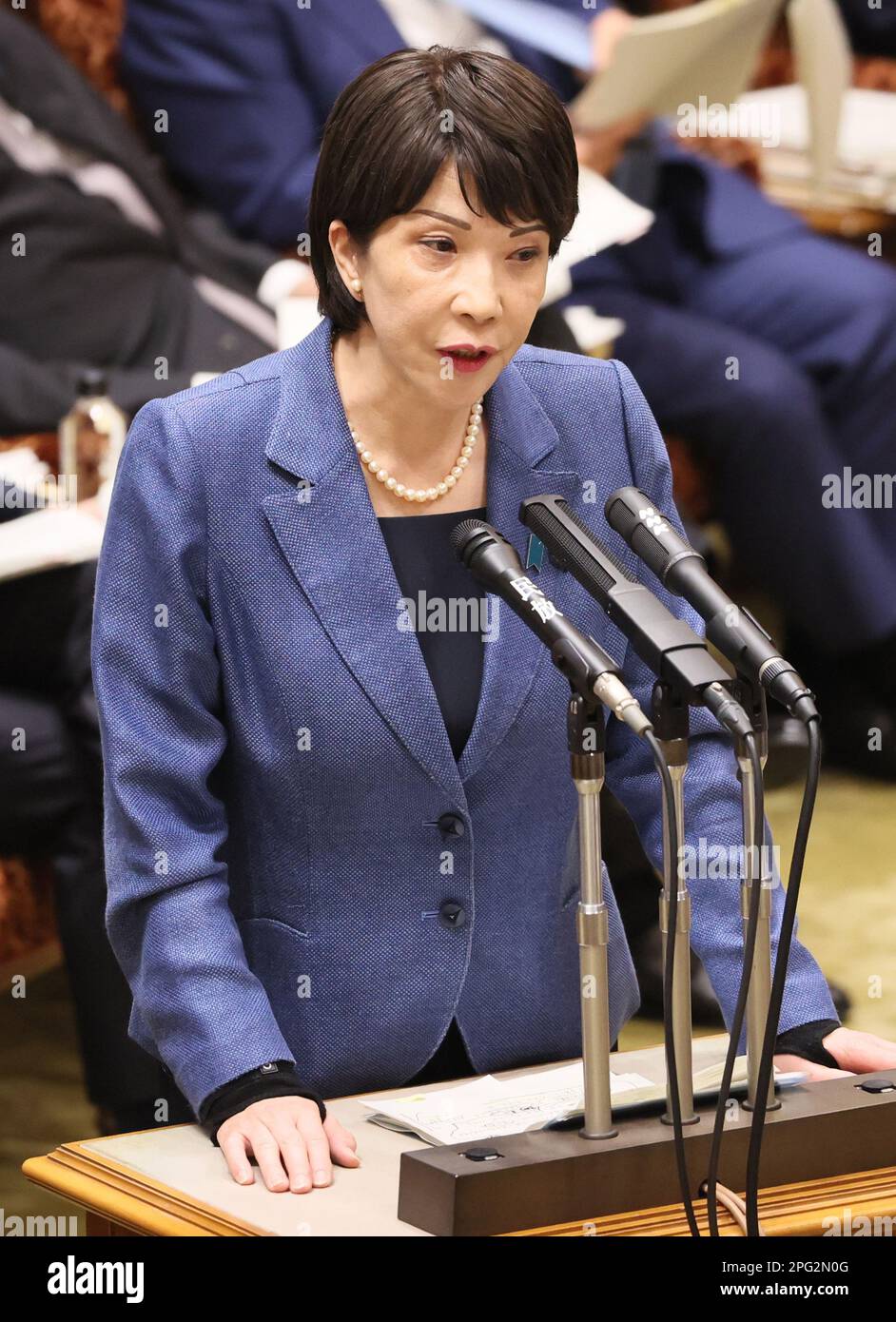 March 20, 2023, Tokyo, Japan - Japanese Economic Security Minister ...