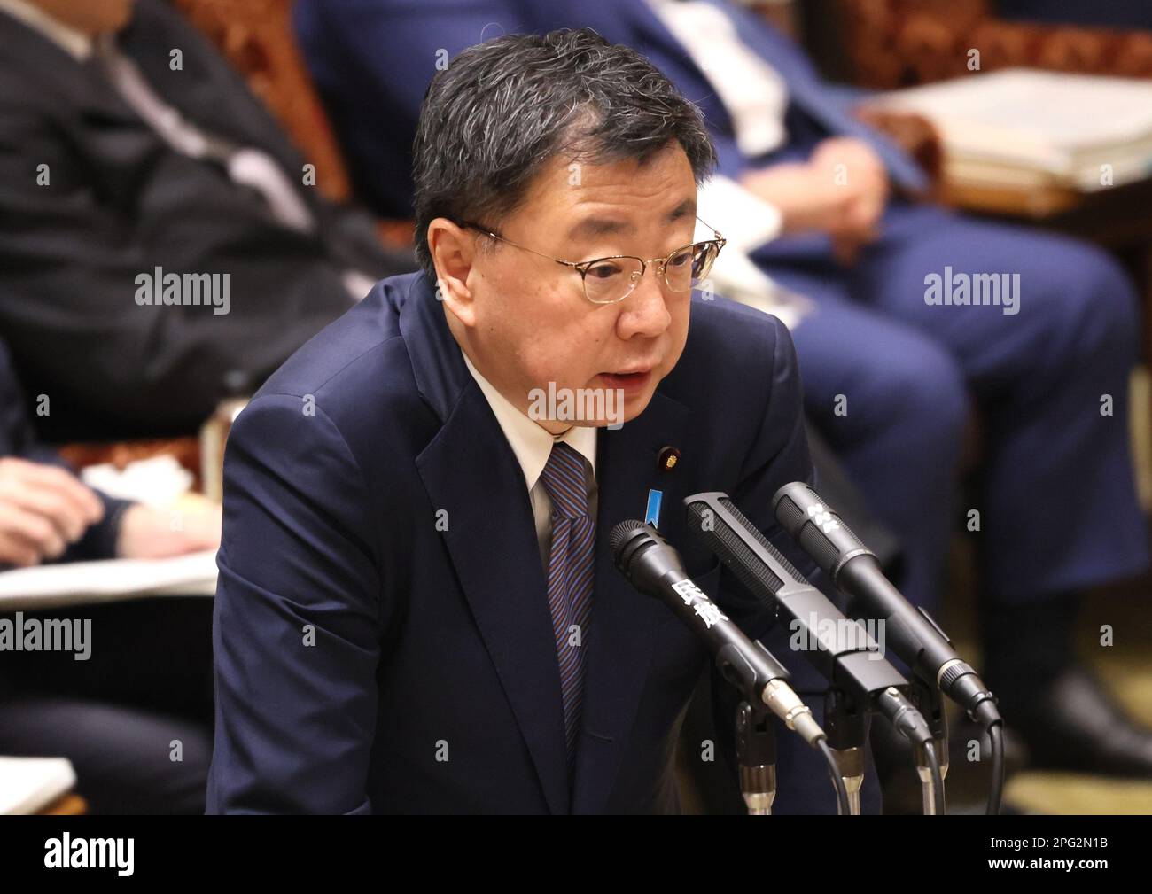 Tokyo, Japan. 20th Mar, 2023. Japanese Chief Cabinet Secretary Hirokazu ...