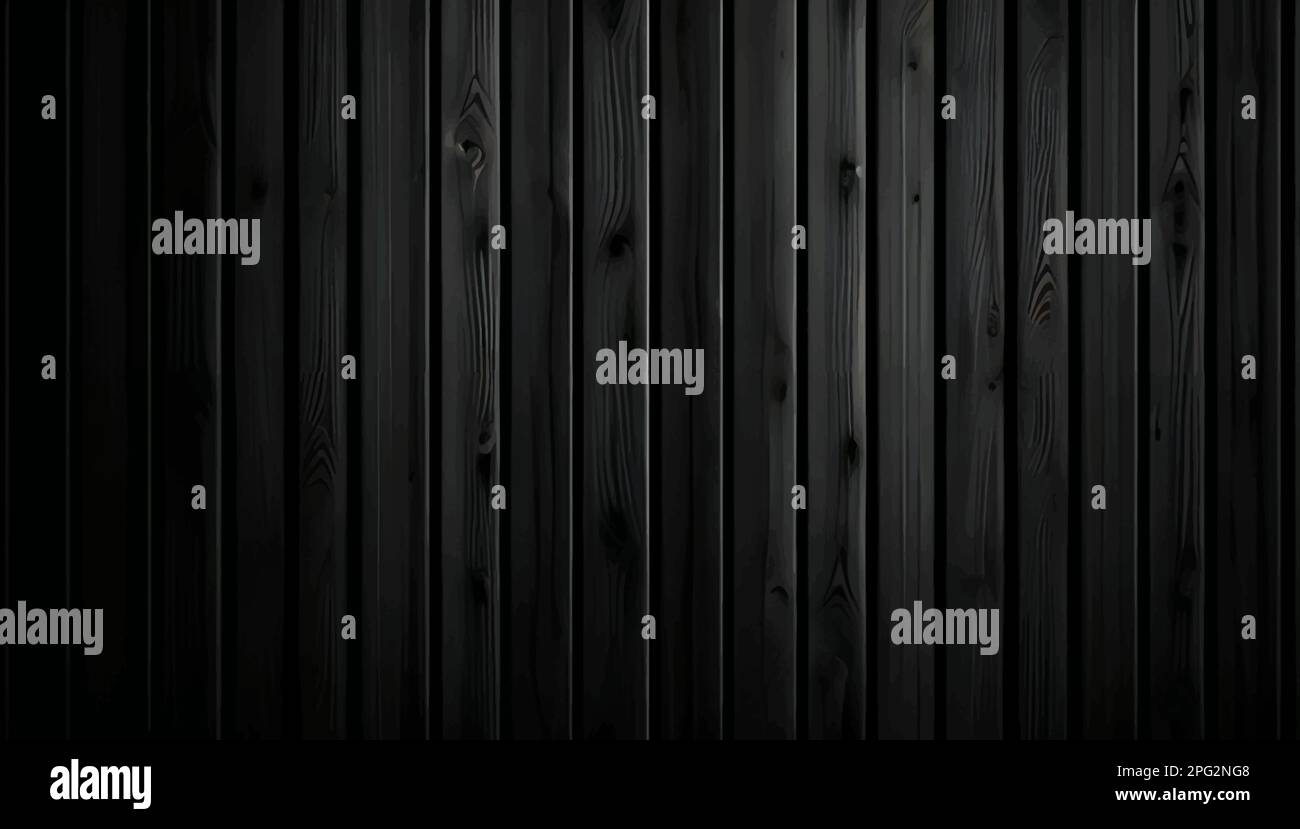Black wood panels Stock Vector Images - Alamy