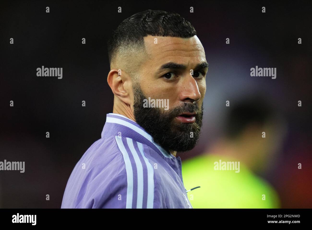 Karim Benzema of Real Madrid during the La Liga match between FC ...