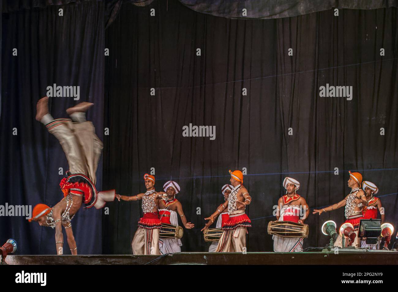 09 08 2007 Art and Culture Dancers in traditional costume, Kandy ...