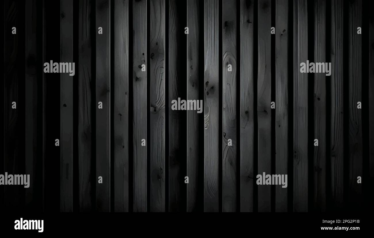 Black wood panels Stock Vector Images - Alamy