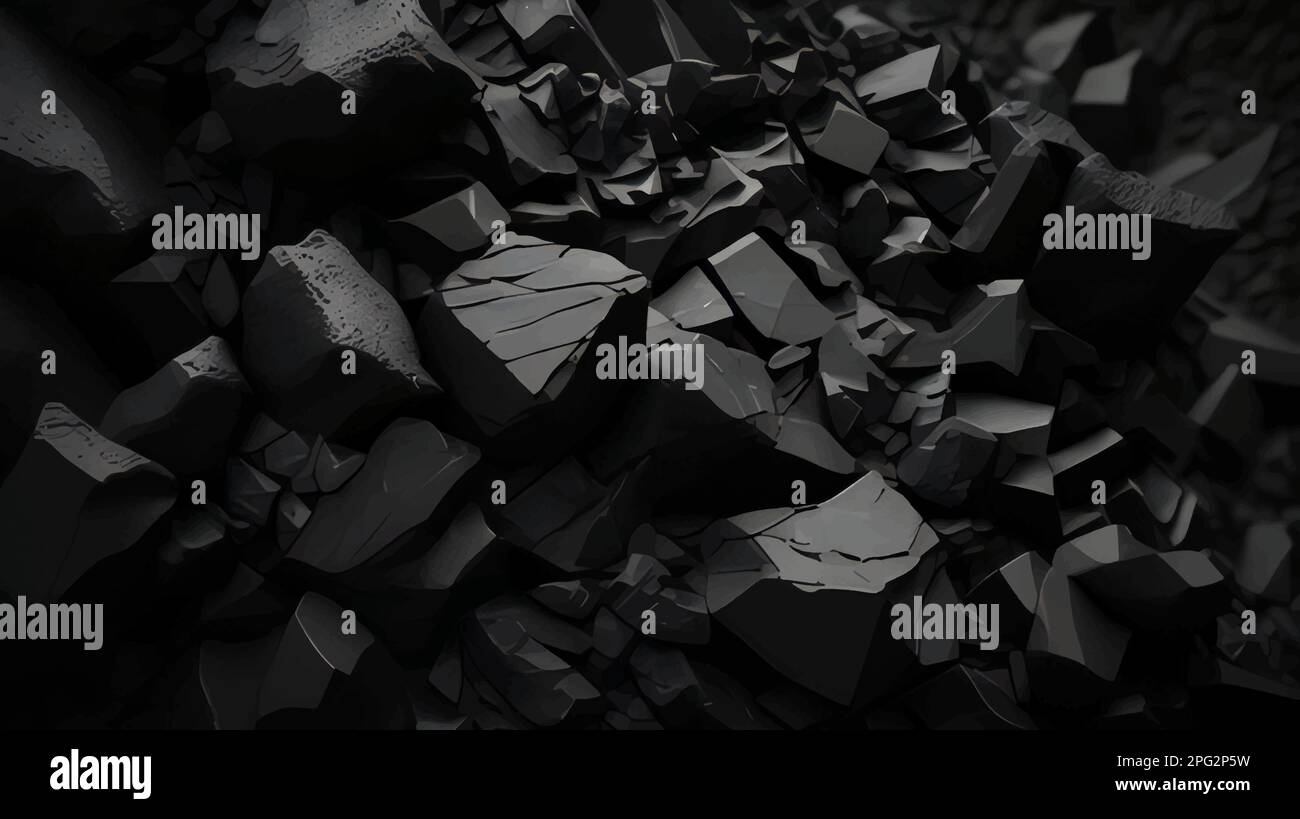 Rock stone set realistic background. Stones of various shapes. Rocks ...