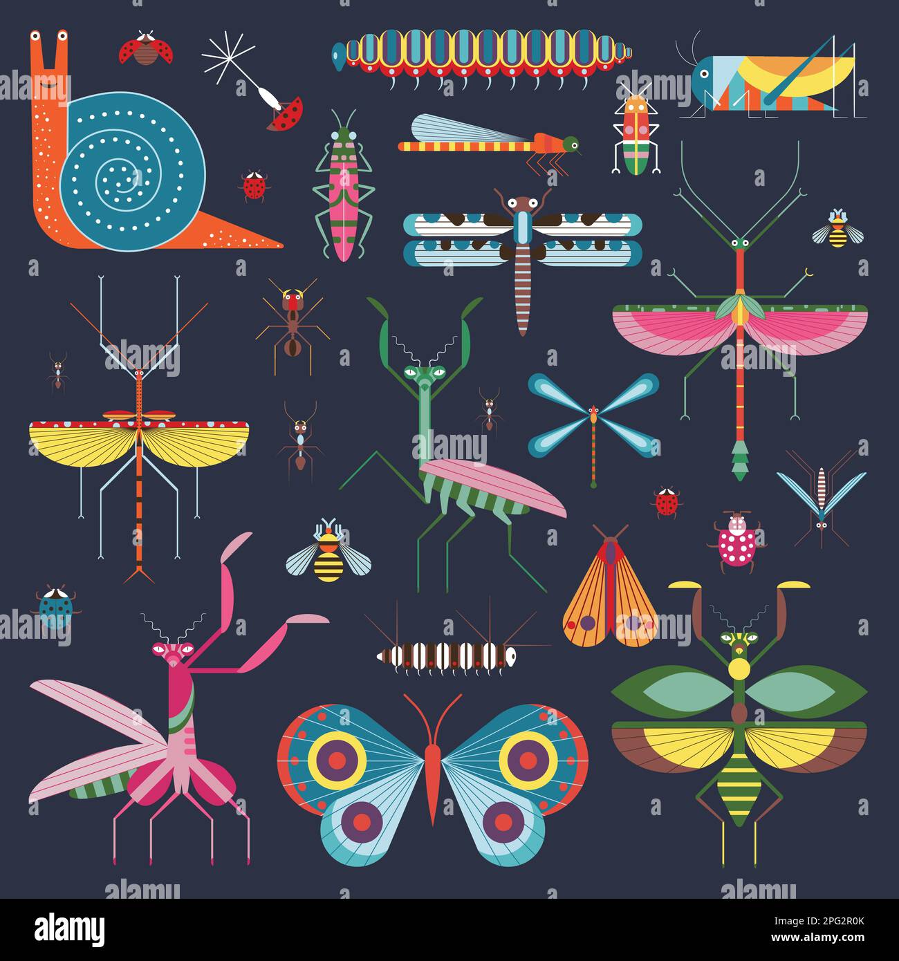Habitats for insects Stock Vector Images - Alamy