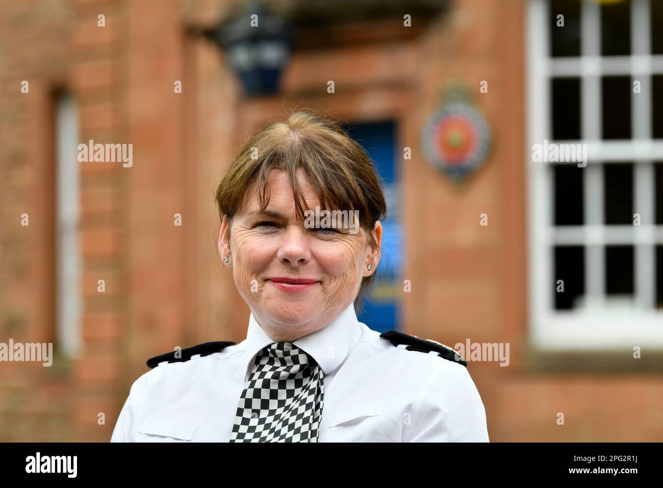 Cumbria Police Chief Constable Michelle Skeer. Photographed outside ...