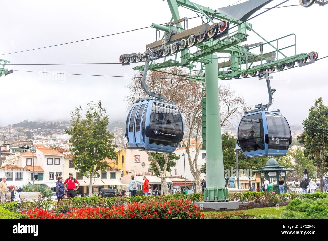 Funchal Cable Car (Teleférico Funchal-Monte), Av. do Mar e das ...