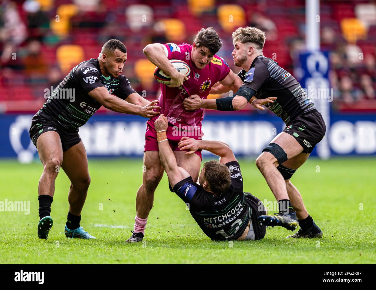Premiership rugby cup final london irish vs exeter chiefs hi-res stock ...