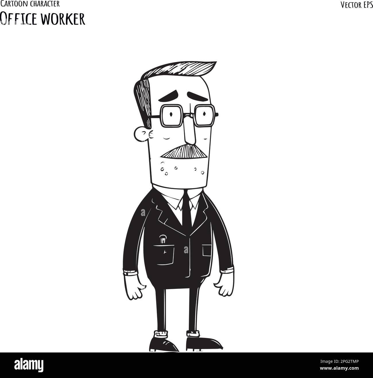 Funny office cartoon hi-res stock photography and images - Alamy