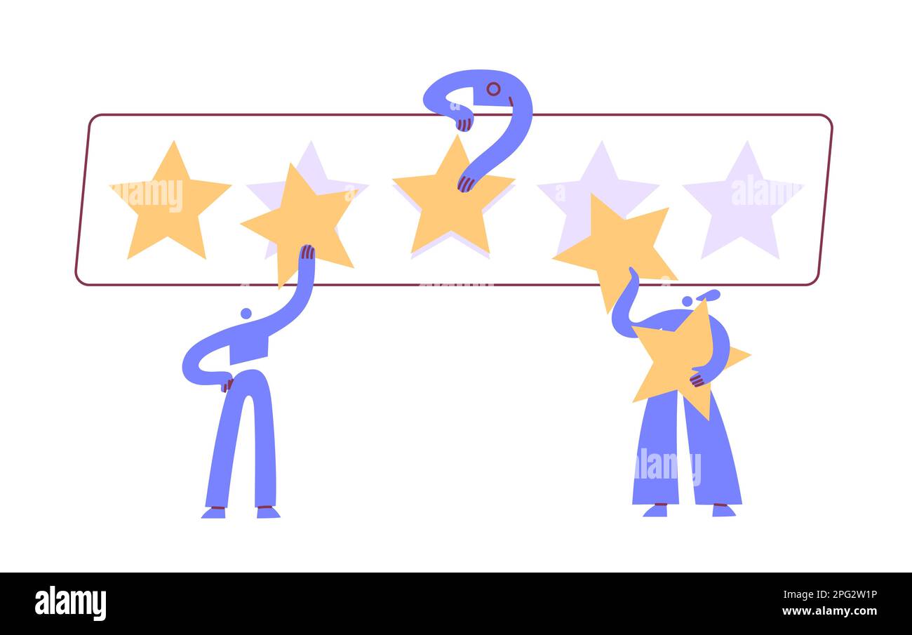 Five star rating, high marks Stock Vector Image & Art - Alamy