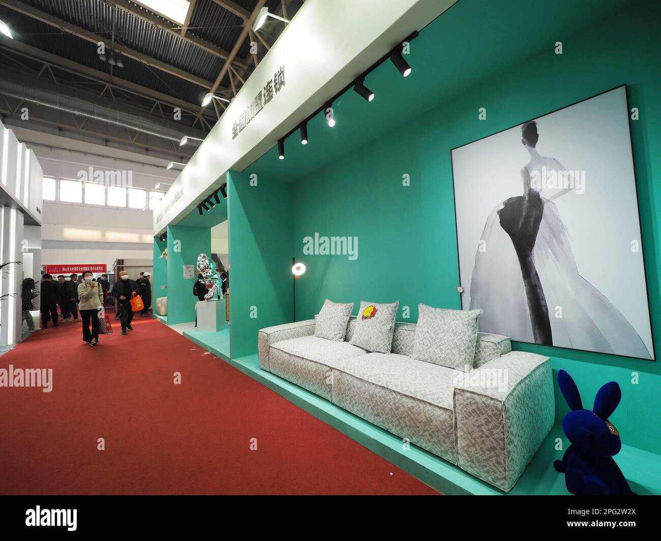 BEIJING, CHINA - MARCH 20, 2023 - People visit and shop at the 32nd ...