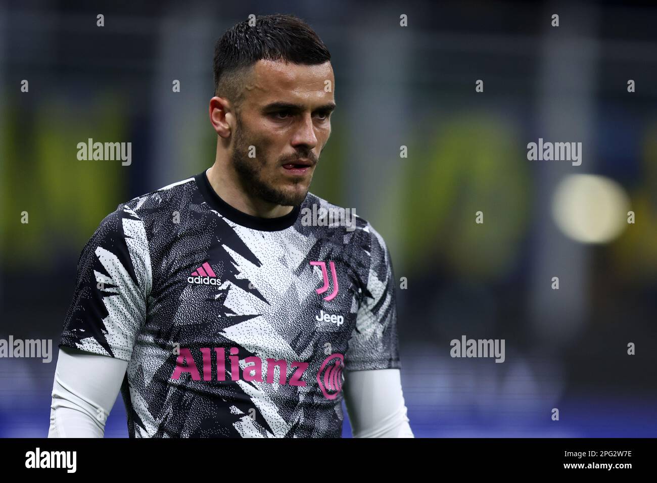 Filip Kostic of Juventus Fc during warm up before the Serie A match ...