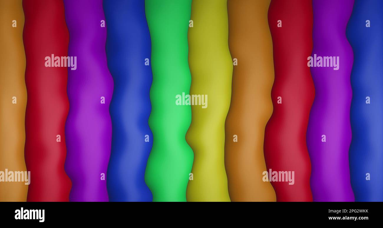 Image of colourful lines of rainbow Stock Photo - Alamy