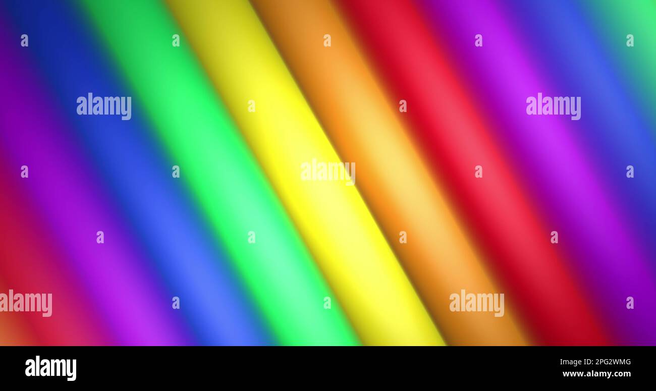 Image of colourful lines of rainbow Stock Photo - Alamy