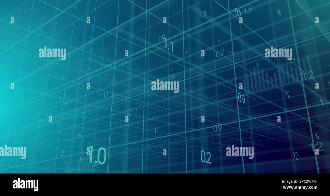 Animation network connections interface data hi-res stock photography ...