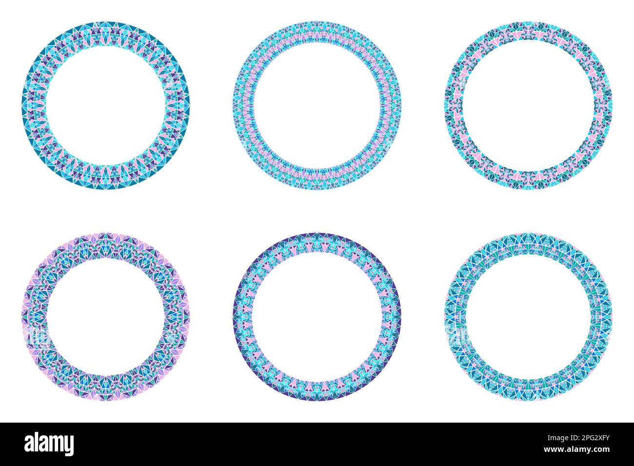 Tiled borders Stock Vector Images - Alamy