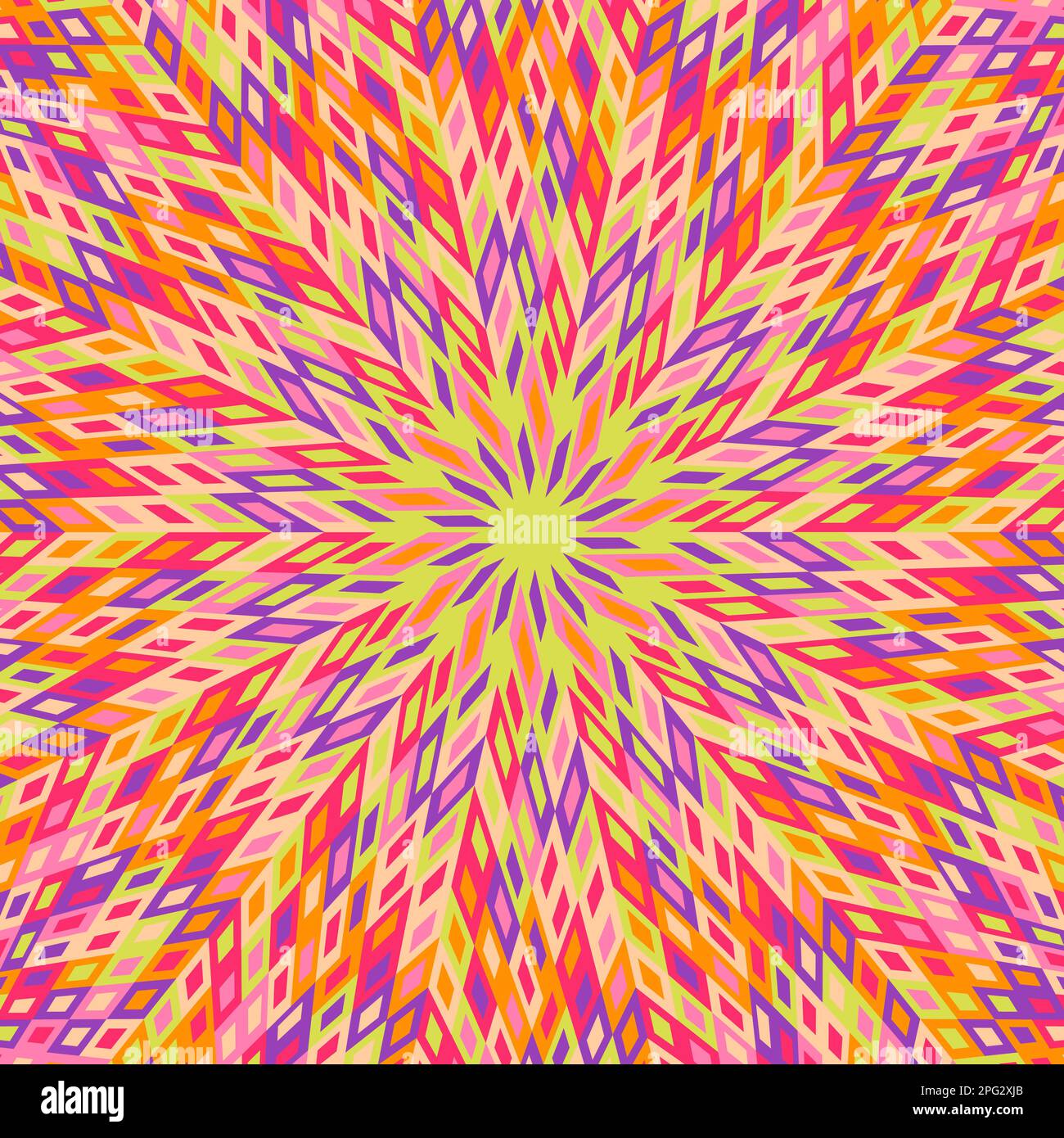 Dynamic Geometrical Colorful Round Mosaic Pattern Background Design Stock Vector Image And Art Alamy