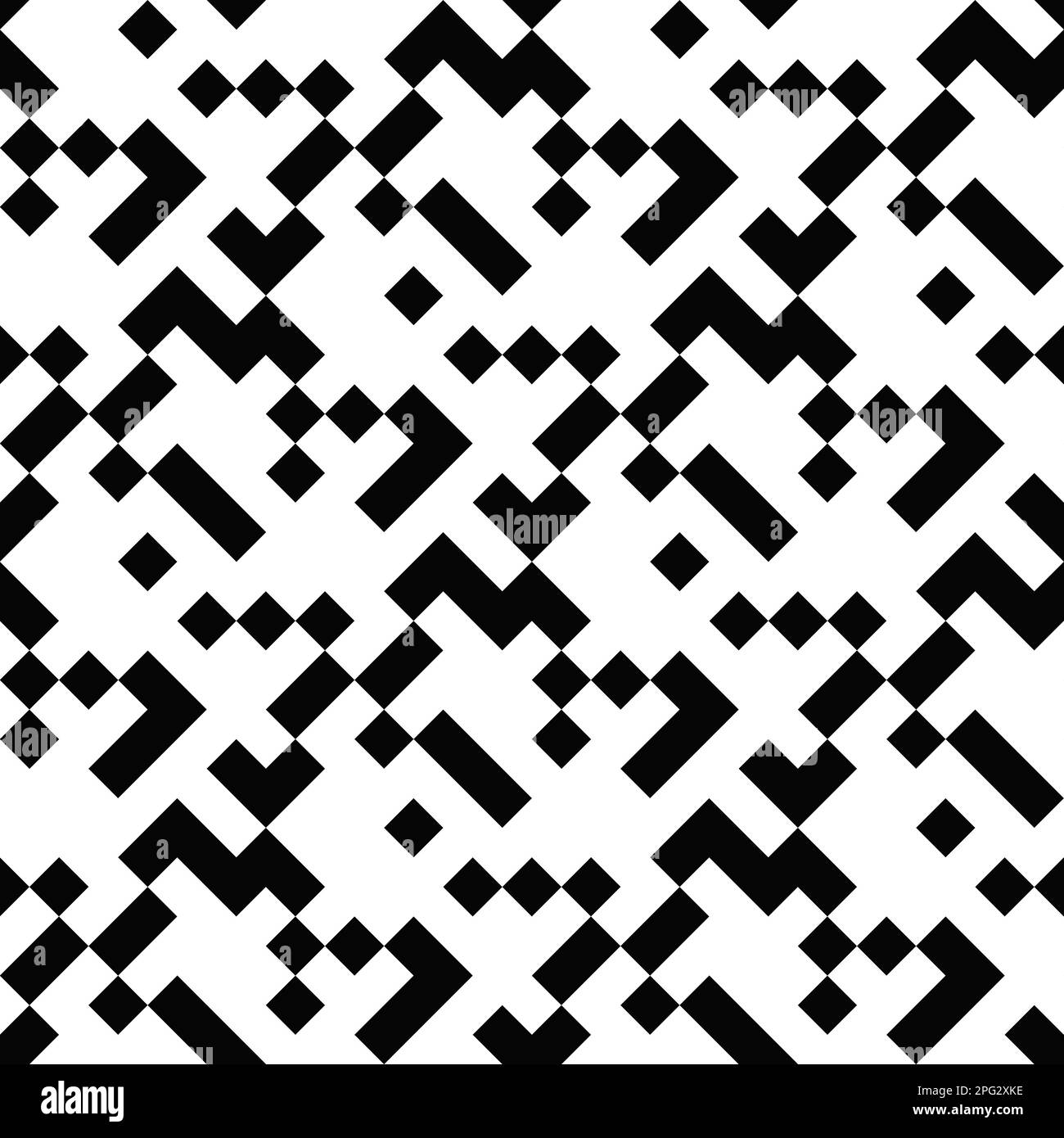 Abstract random diagonal black and white pattern background Stock ...