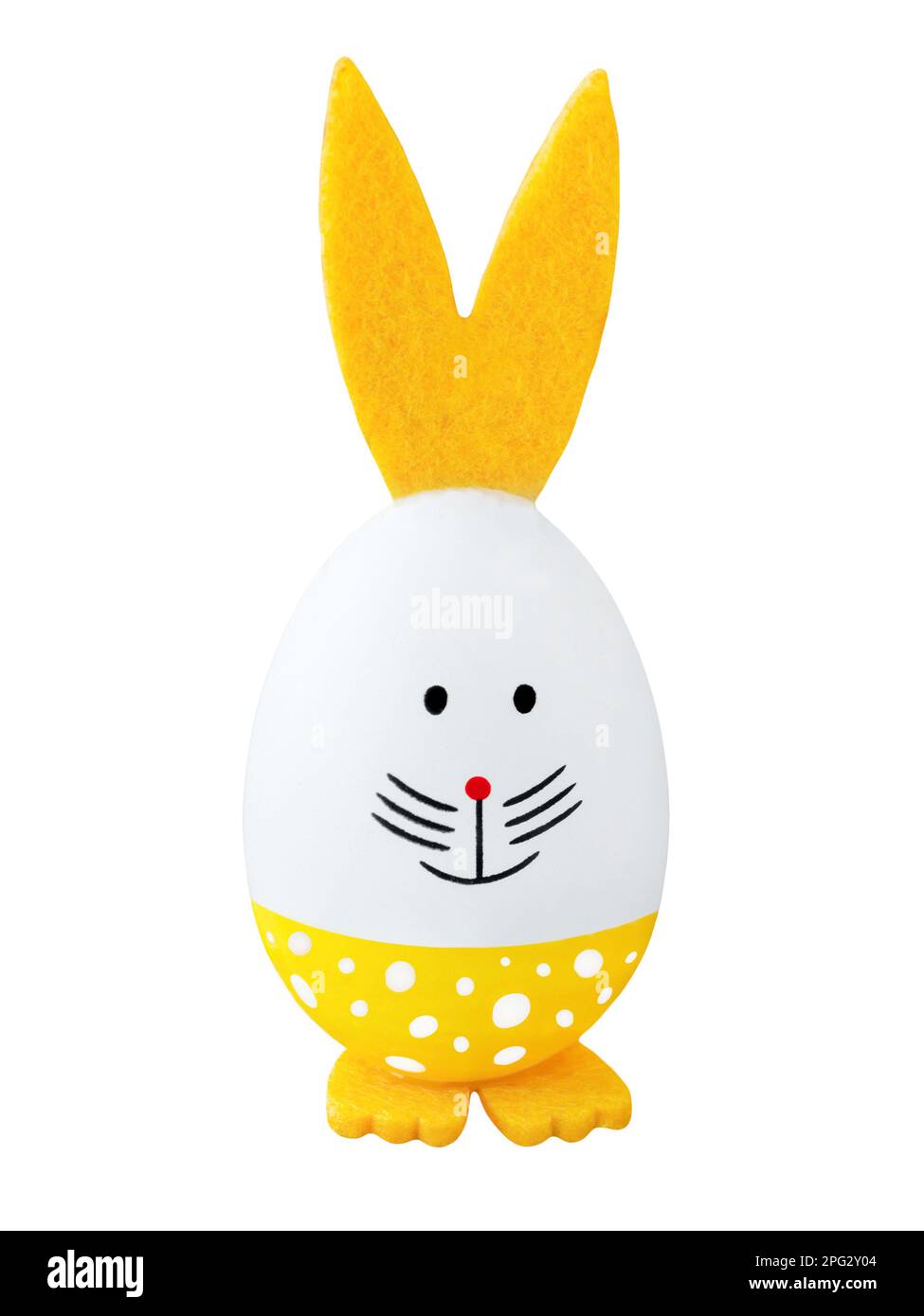 Easter Egg isolated on white background Stock Photo - Alamy