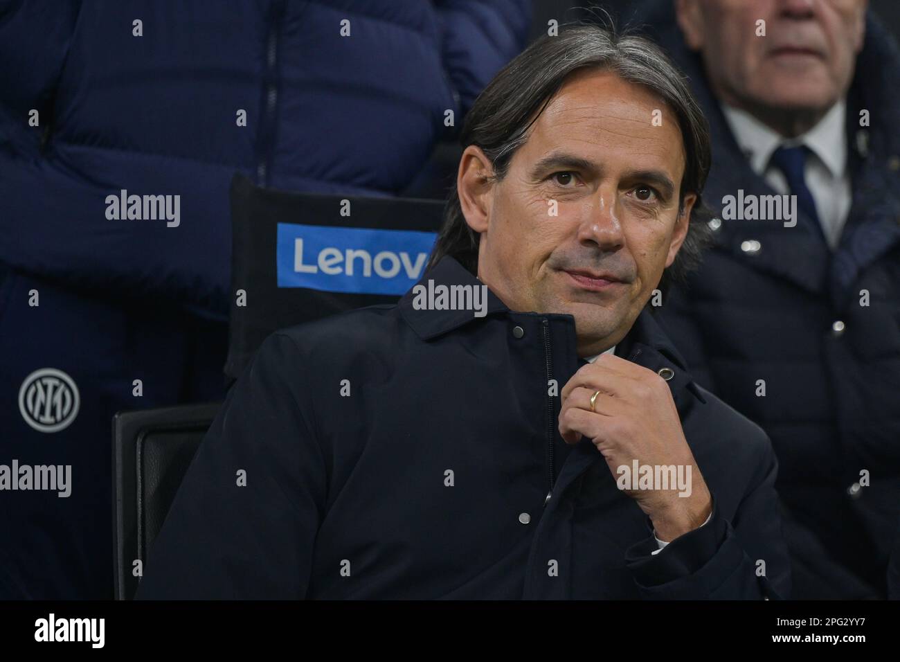 Coach Simone Inzaghi Inter Fc during the Italian Serie A football match ...