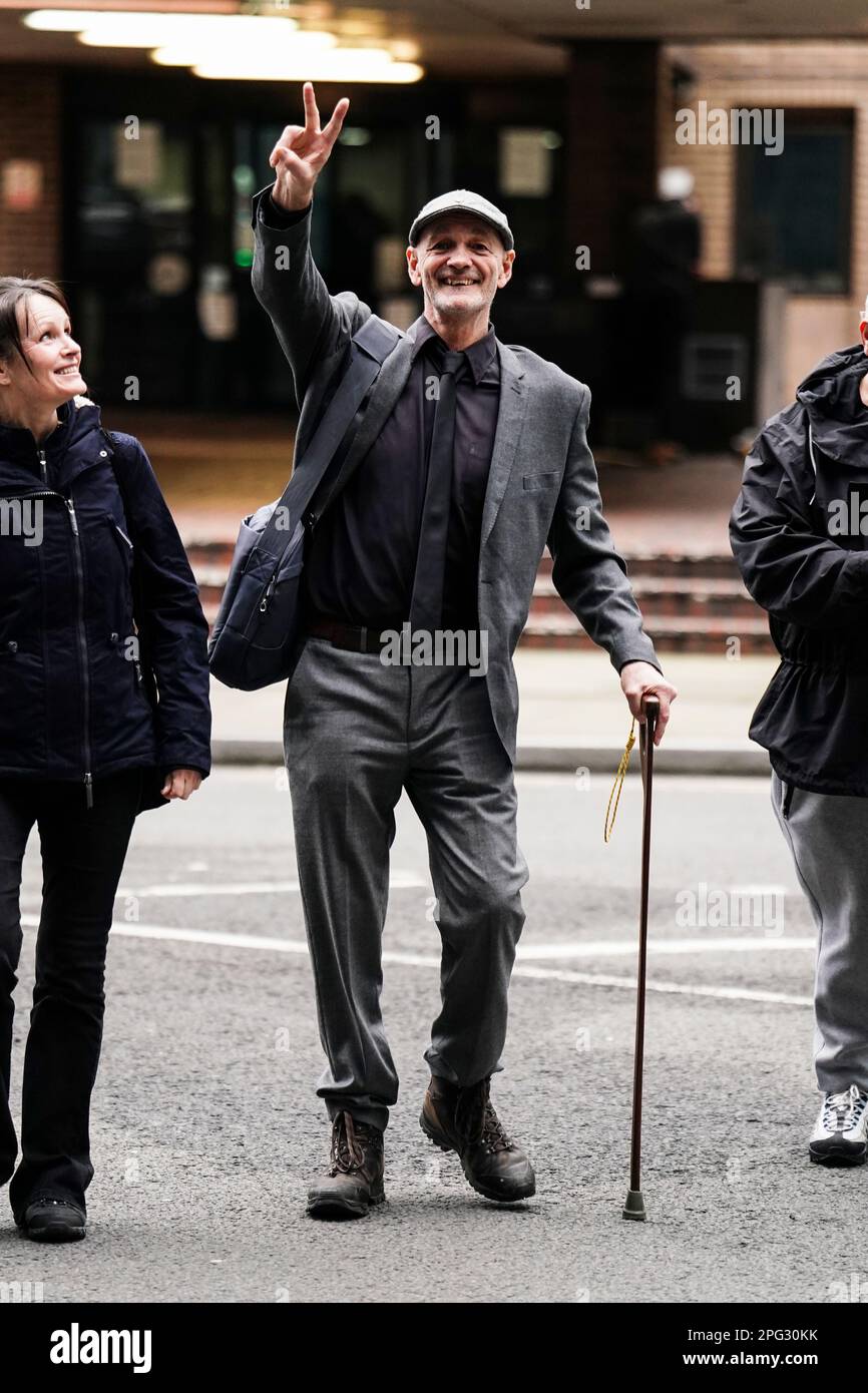 Lance O'Connor at Southwark Crown Court, south London, where he is ...