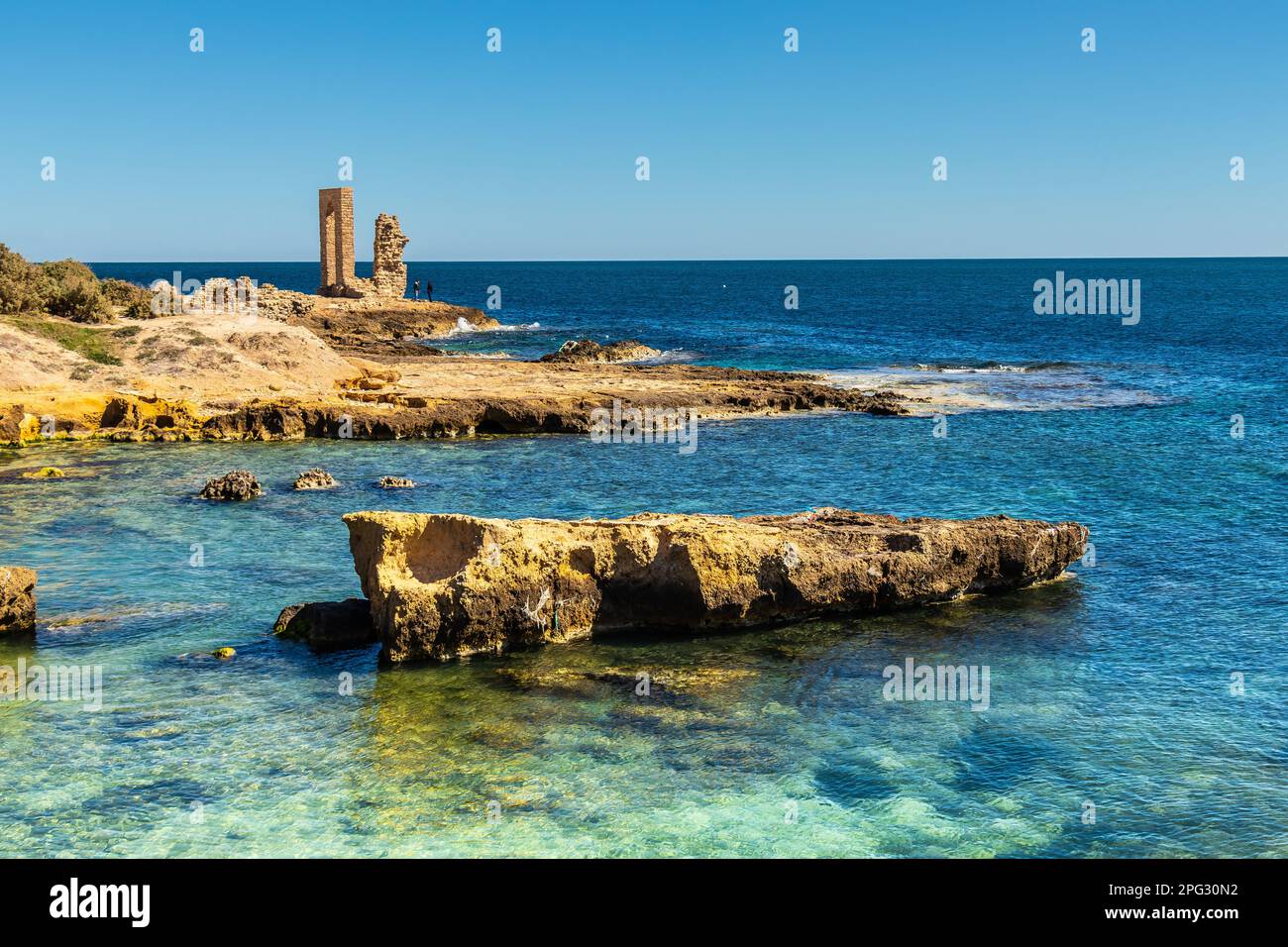 Arc near the Phoenician Cothon and Cemetery on the Coat of Arms of ...