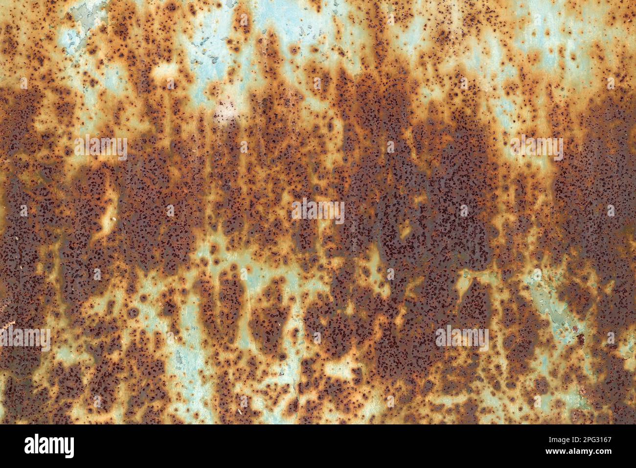 Corroded and rusted iron plate surface, rough grunge texture Stock ...