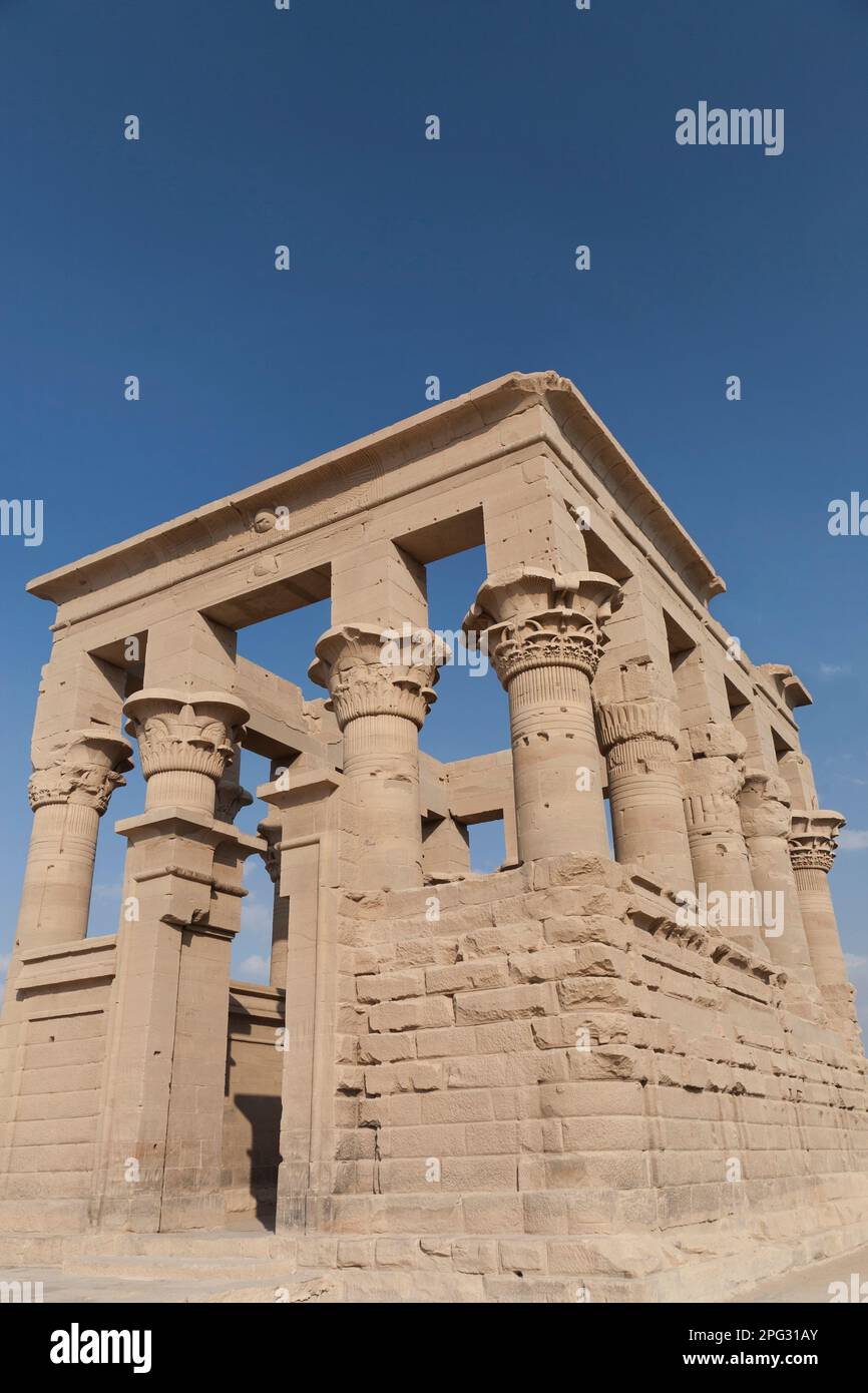 Temple of Edfu, Aswan, Nile, Egypt Stock Photo - Alamy