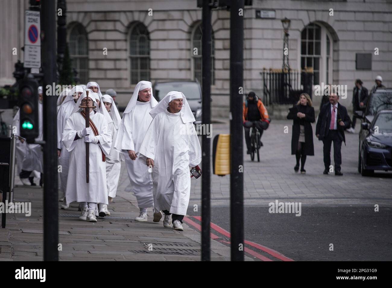 London, UK. 20th March, 2023. British Druid Order celebrates Vernal ...