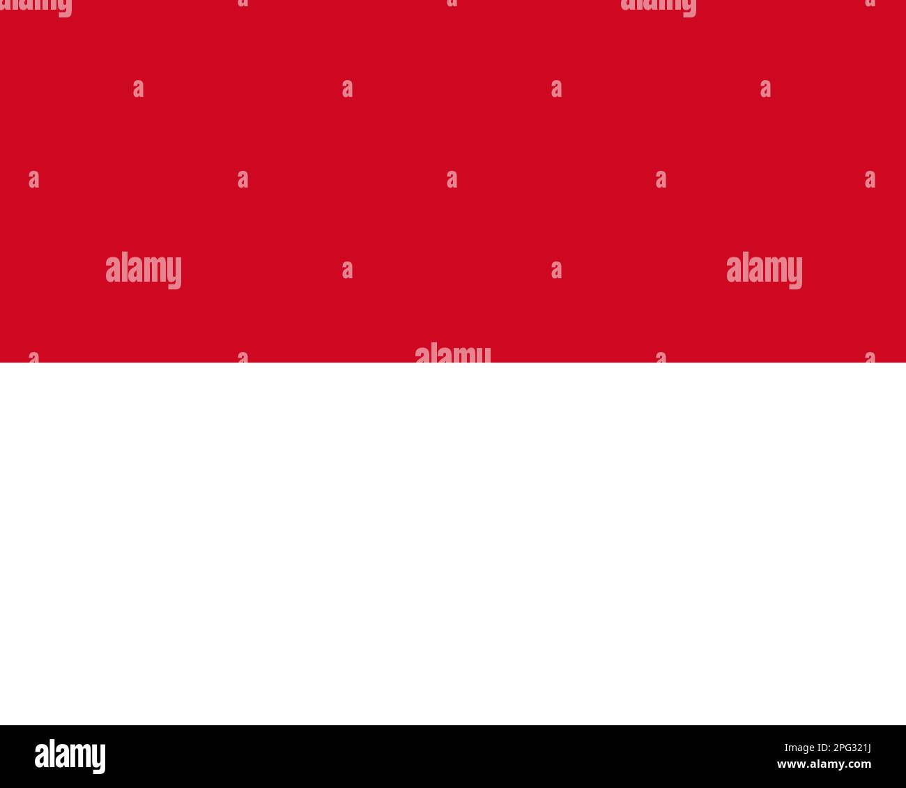 National Monaco flag, official colors and proportion correctly. Monaco ...